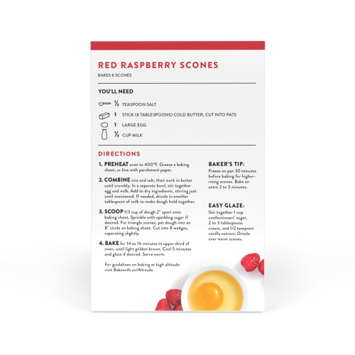 Red Raspberry Scone Mix | King Arthur Baking Company