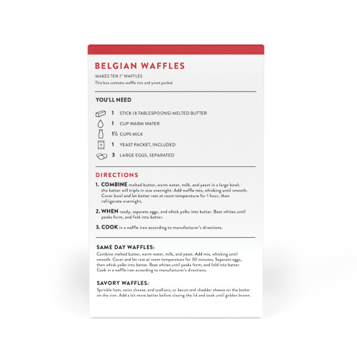 Belgian Waffle Mix - King Arthur Baking Company