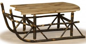 Sleigh Coffee Table - Adirondack Country Store