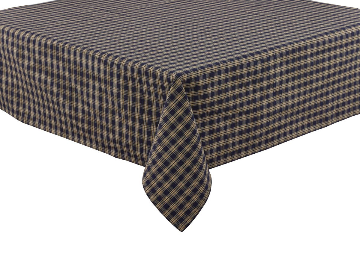 Navy Sturbridge Tablecloth - Adirondack Country Store