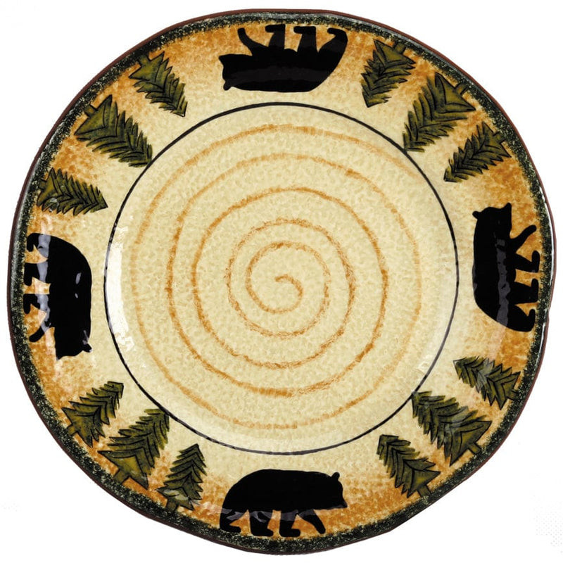 16 Piece Bear Dinnerware Set - Adirondack Country Store