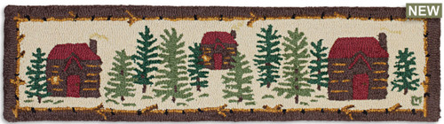 Welcome to the Cabin rug - Adirondack Country Store
