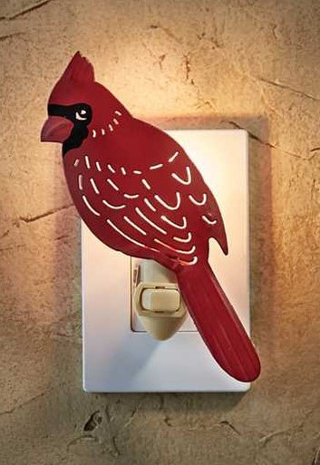 Cardinal Night Light - Adirondack Country Store