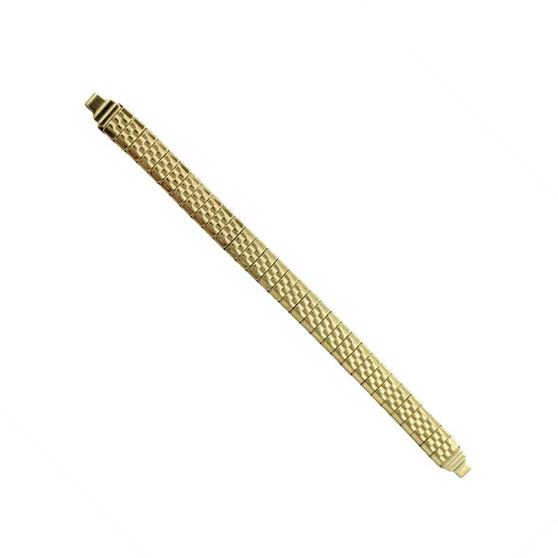 Southwest Watch Band Expansion Style Extender Yellow Gold Tone Metal ...