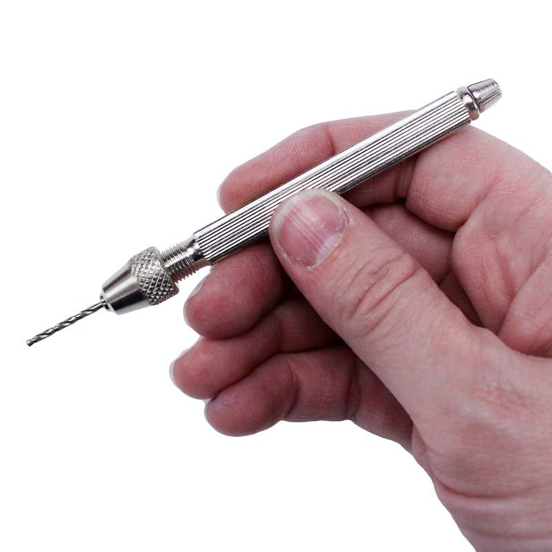 Bergeon 1842 B Square Head Pin Vise Set of 4