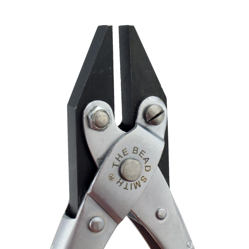 Smooth Flat Nose Parallel Pliers 8 Inch Length