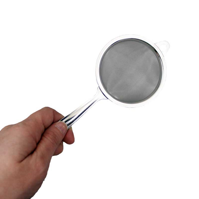 3 Inch Jewelry Cleaning Basket With Bendable Metal Handle