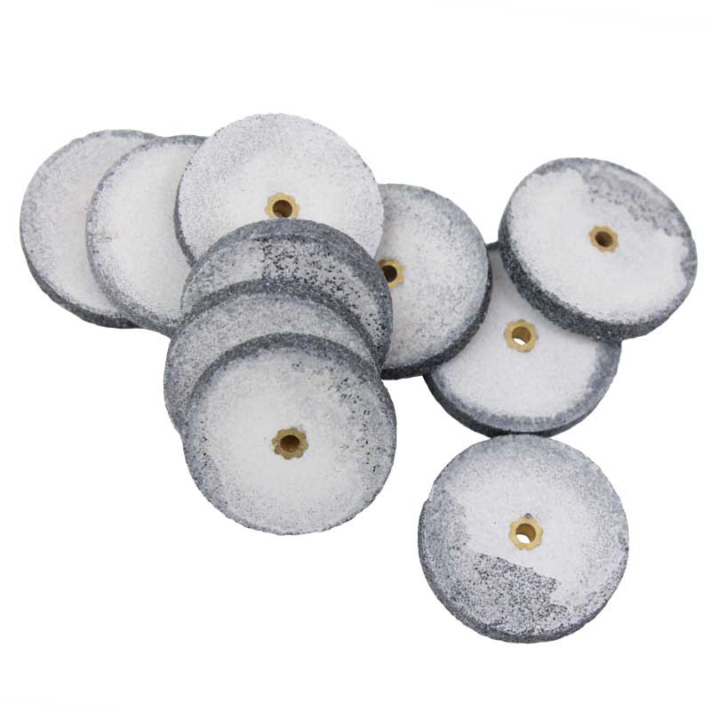 Gray Heatless Mizzy Abrasive Wheels for Jewelers Handpiece