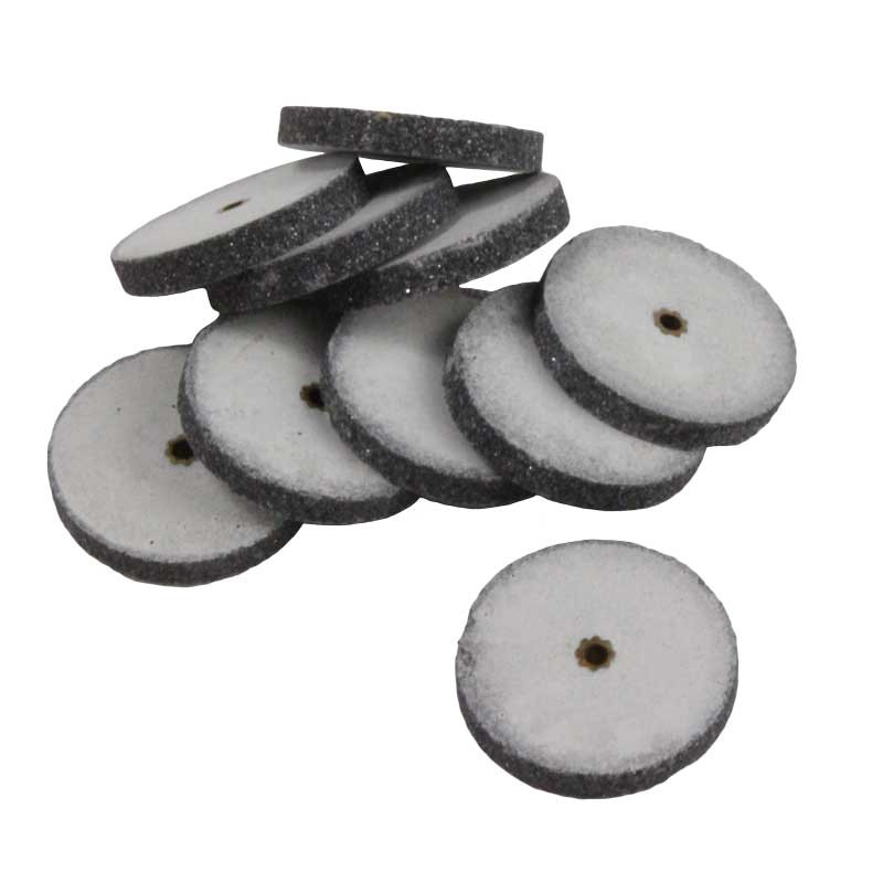 Gray Heatless Mizzy Abrasive Wheels for Jewelers Handpiece