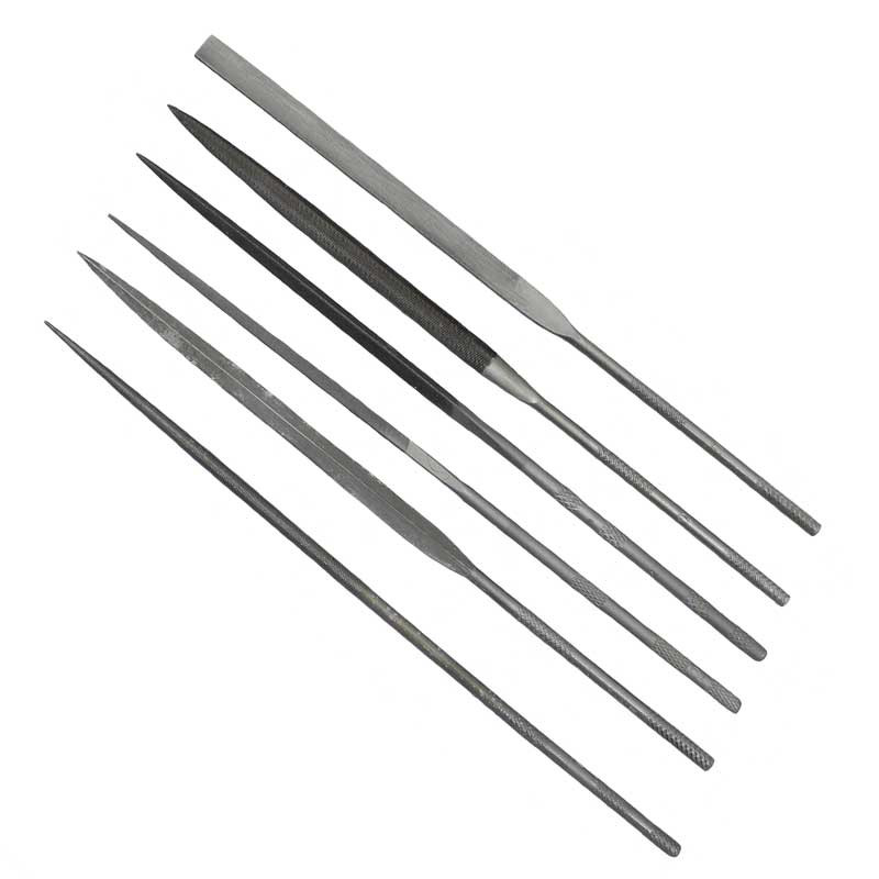 6 Piece Mascot Jewelery Needle File Set