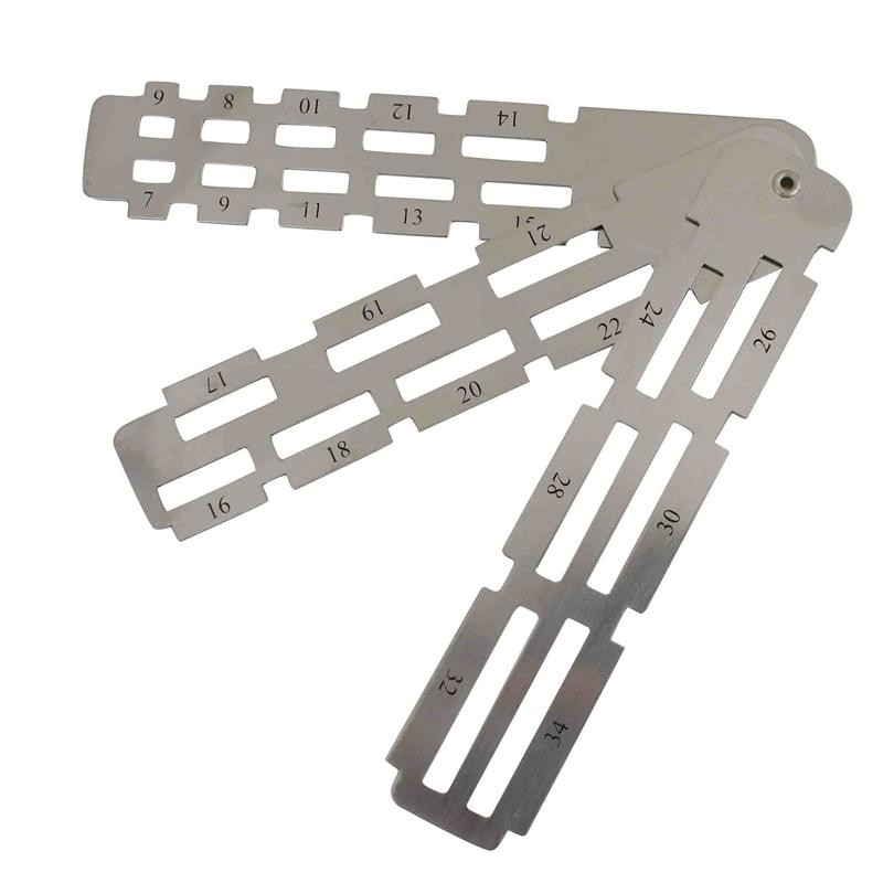 Watch Band Measuring Gauge Tool for Straps and Watch Bracelets