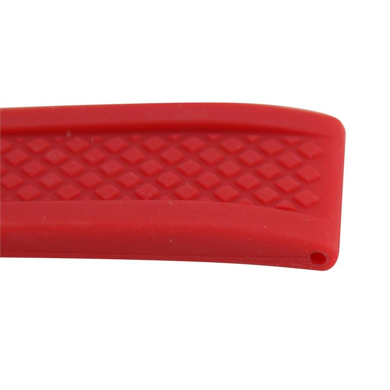 22MM Silicone Watch Band Rubber Jelly Strap