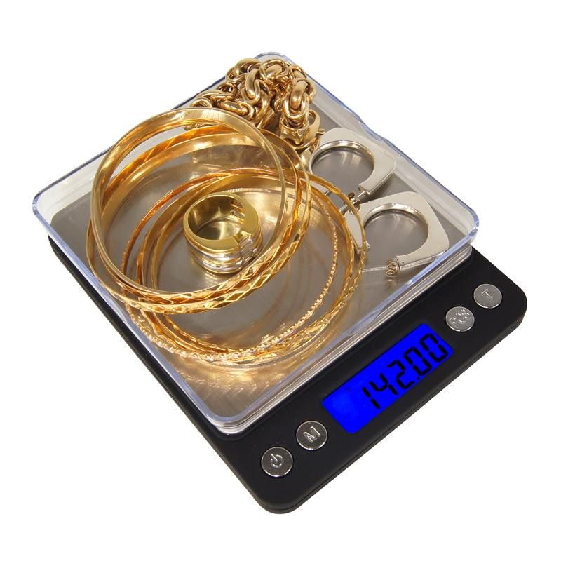 GemOro Platinum XP500 Precision Gold and Jewelry Scale 500g x .01g ...