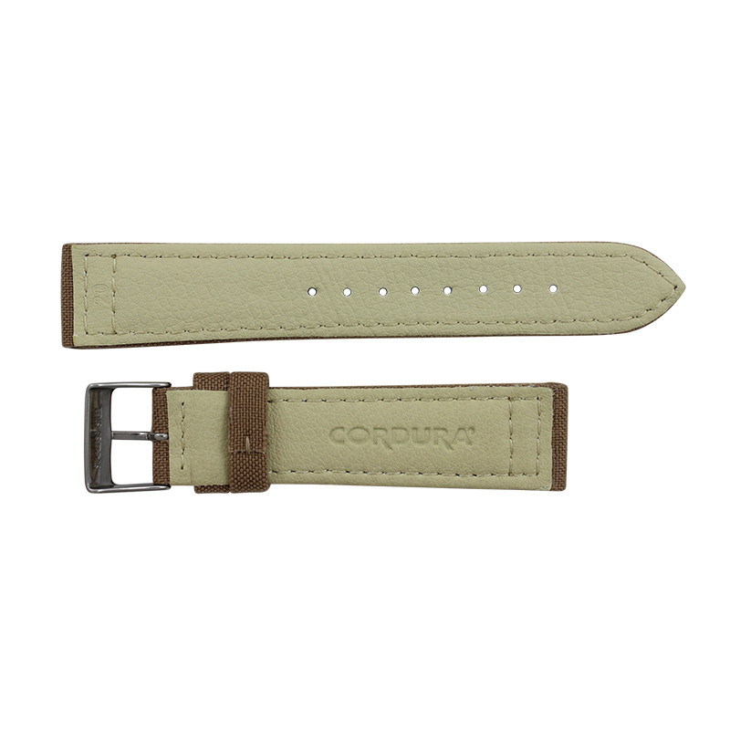 Hadley Roma Genuine Cordura® Watch Strap 22mm Sand