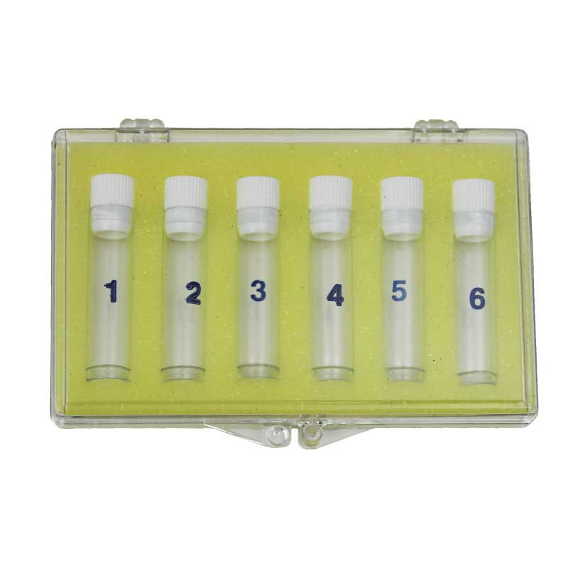 Plastic Assortment Box with 6 Bottles - Envelopes, Bags, Tags, and ...