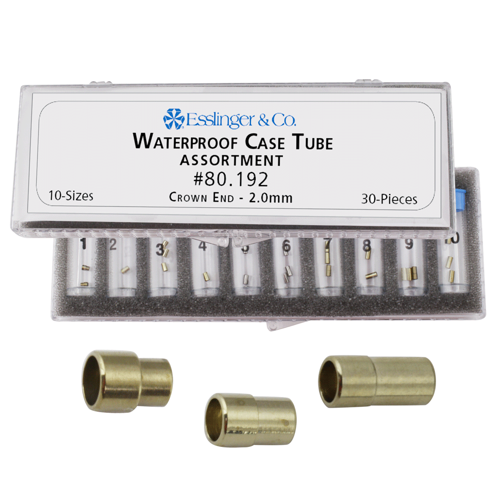 2mm Crown End Waterproof Case Tube Assortment of 30