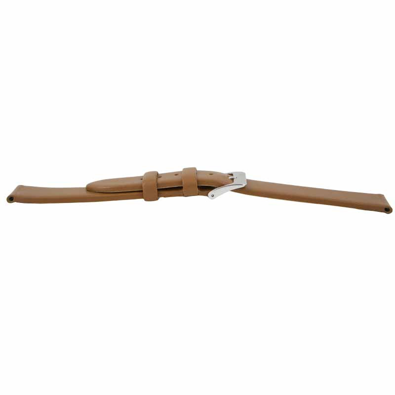 20MM Smooth Calf Tan Leather Watch Band