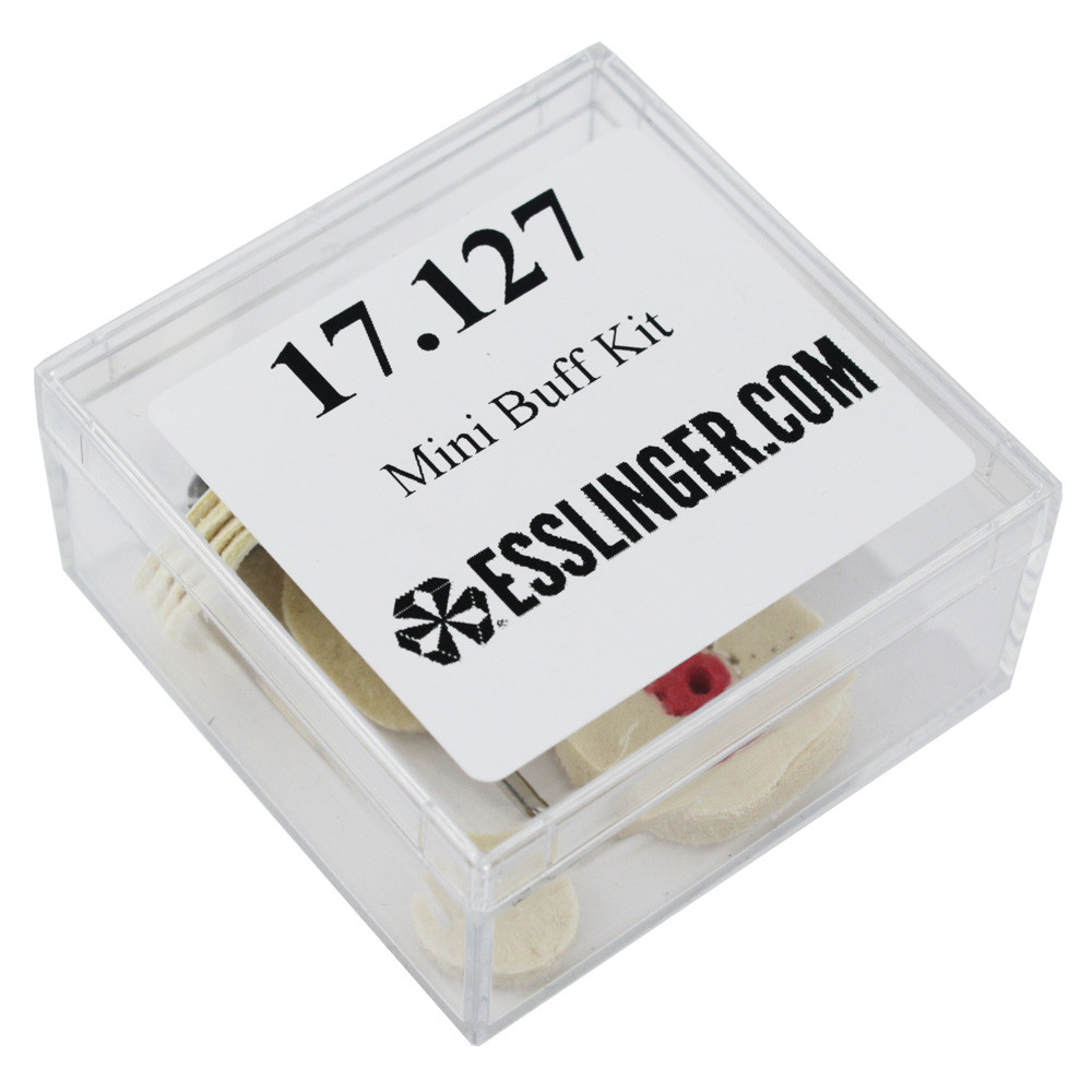Mini Buff Kit Assortment Of 6 Miniature Buffs And Two Mandrels