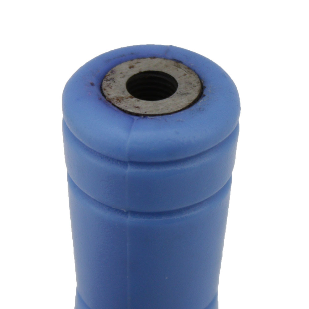 4 Inch Blue Plastic Jewelers File Handle