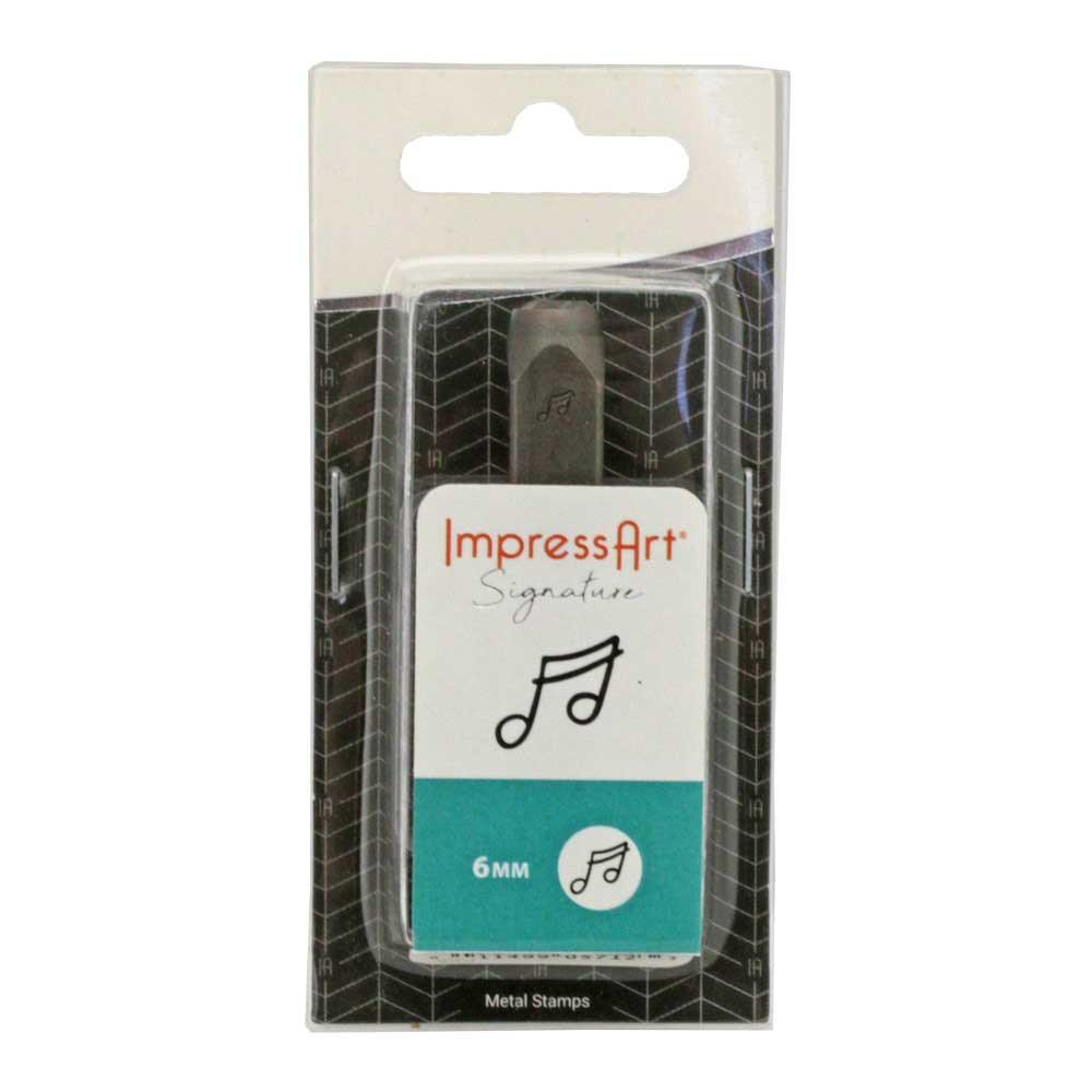 ImpressArt 6mm Musical Note Design Stamp