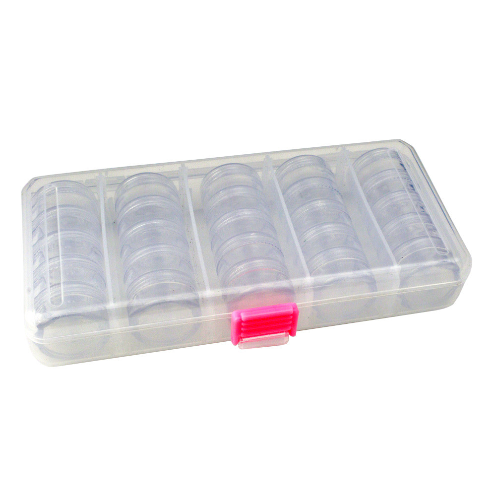 Plastic Organizer Box with 25 Stackable Containers