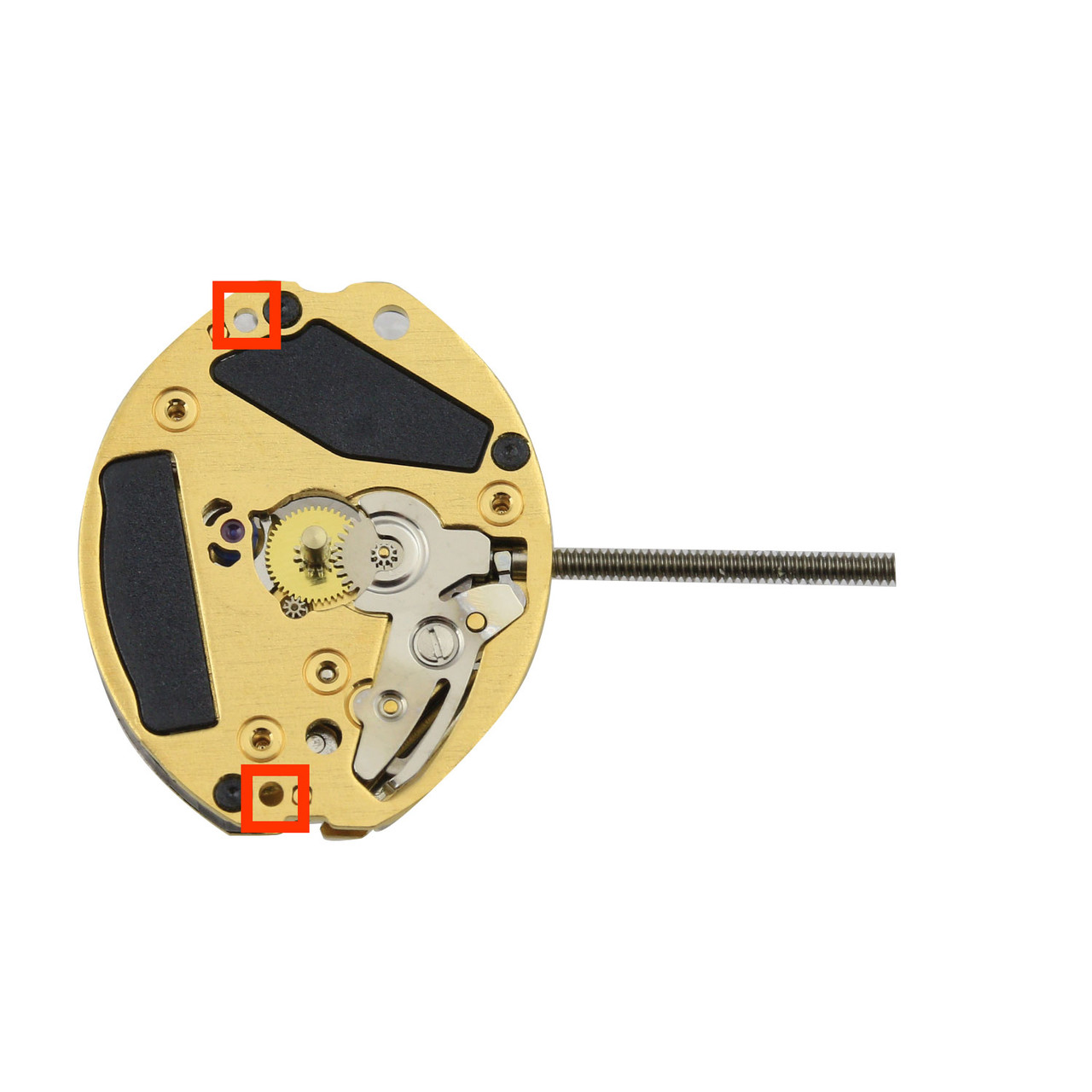 ETA® 2 Hand Quartz Watch Movement 901.001.2 High Overall Height 3.6mm