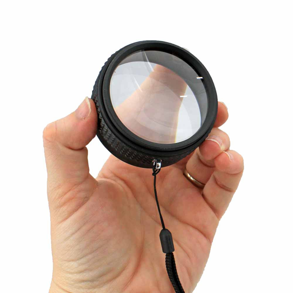 Hand Held 5X Hand Grip Magnifier Loupe