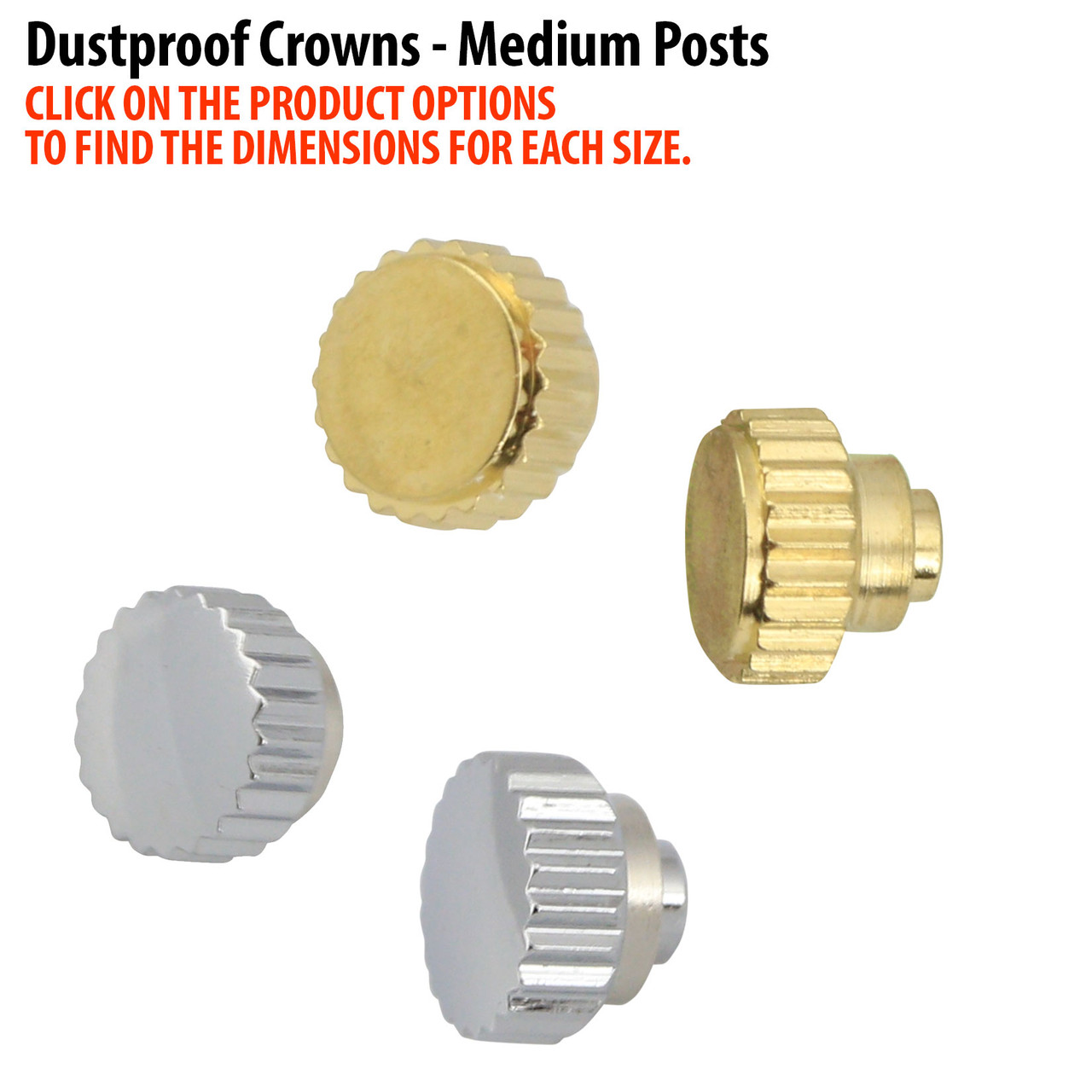 Watch Repair Dustproof Or Dust Resistant Watch Crowns Spring Style With ...