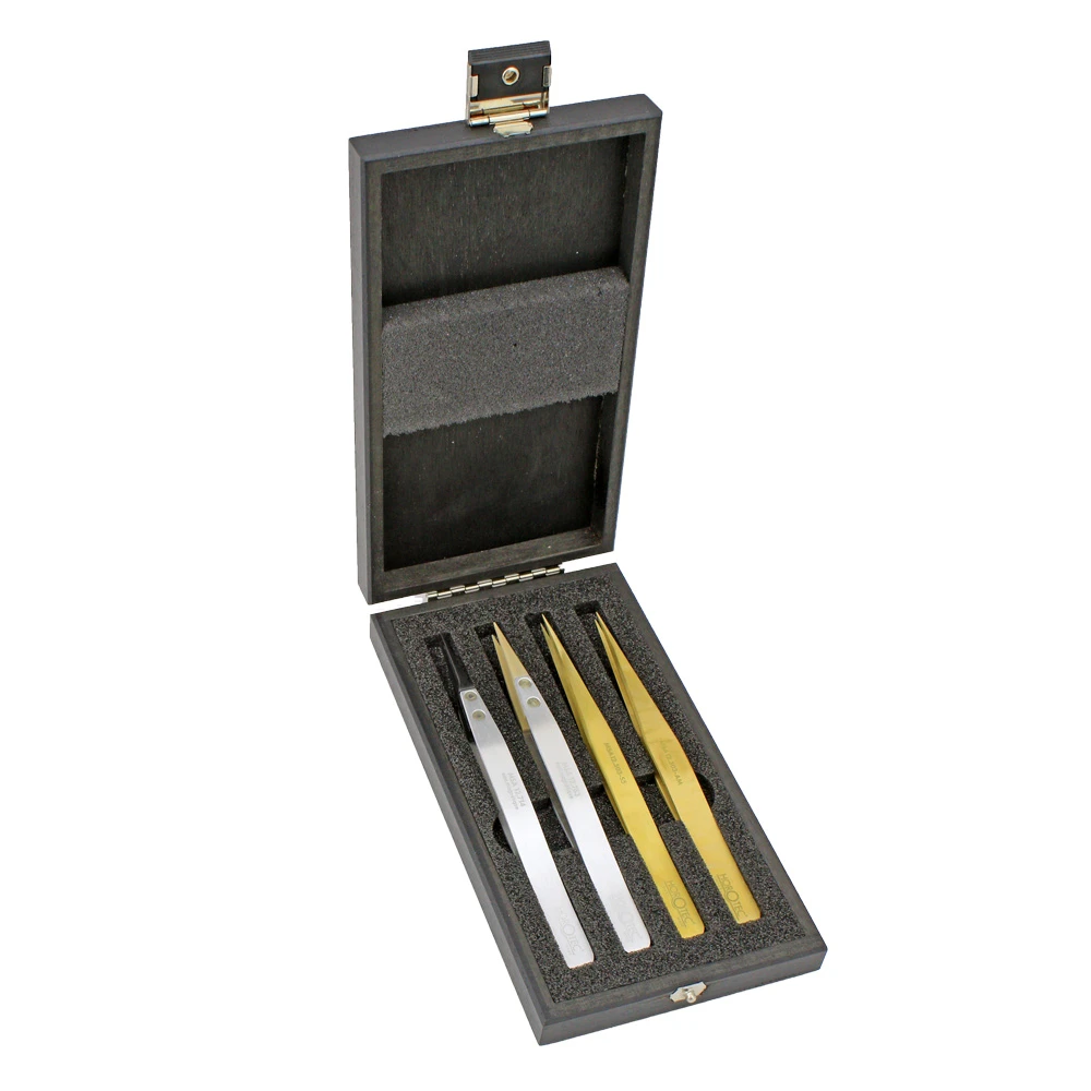 Horotec Tweezer Set of Four in Box
