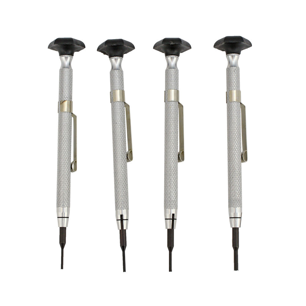 Screw Extractors with Reversible Blades Set of 4