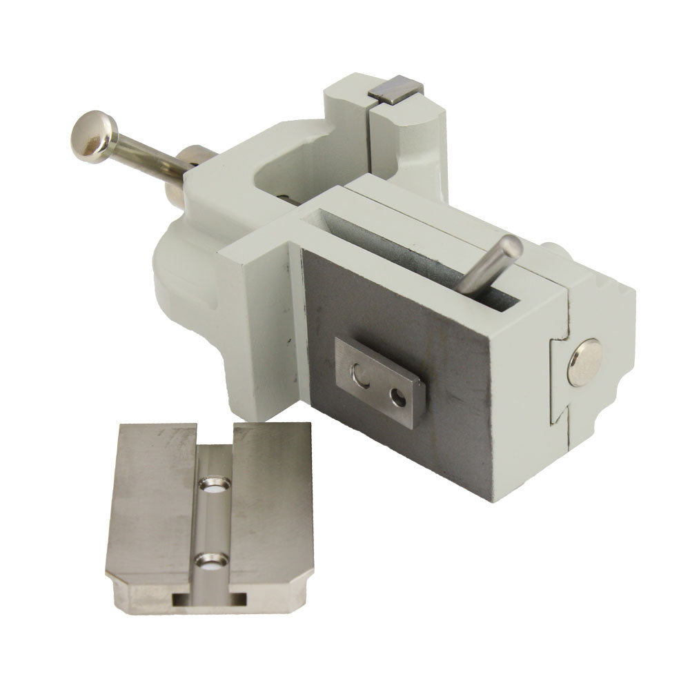 Horotec Bench Vise with Bench Fixing Plate