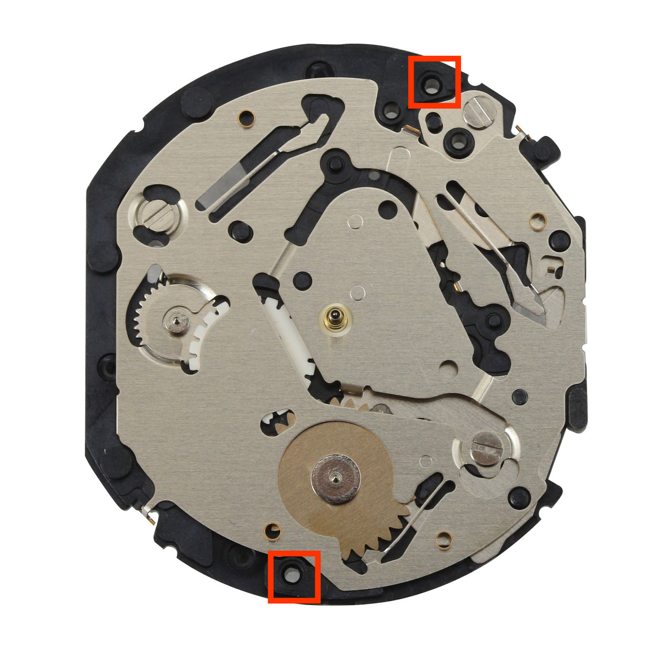 Epson® Japan Multifunction 5 Hand Quartz Watch Movement VX7R Overall ...