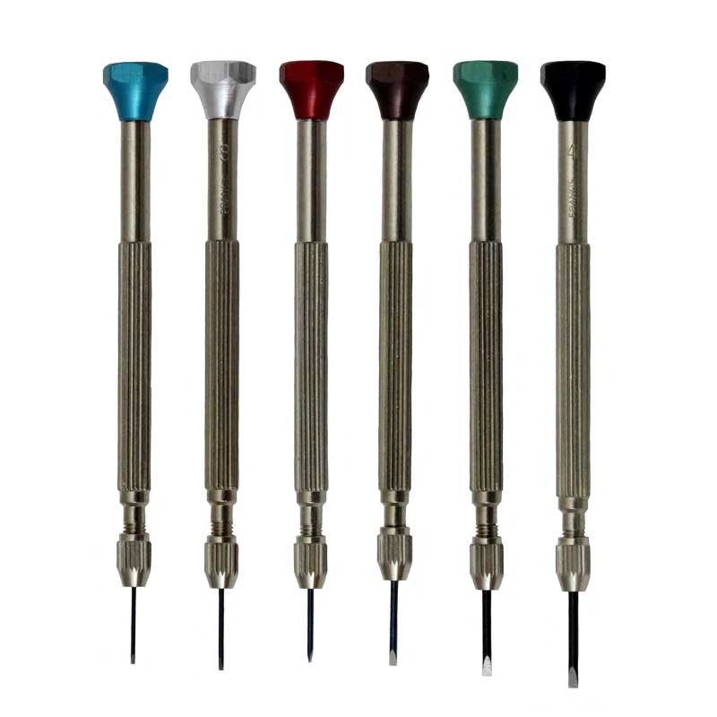 6 Pieces Screwdriver Set in Pouch Watch Tools - Watch Screwdrivers ...