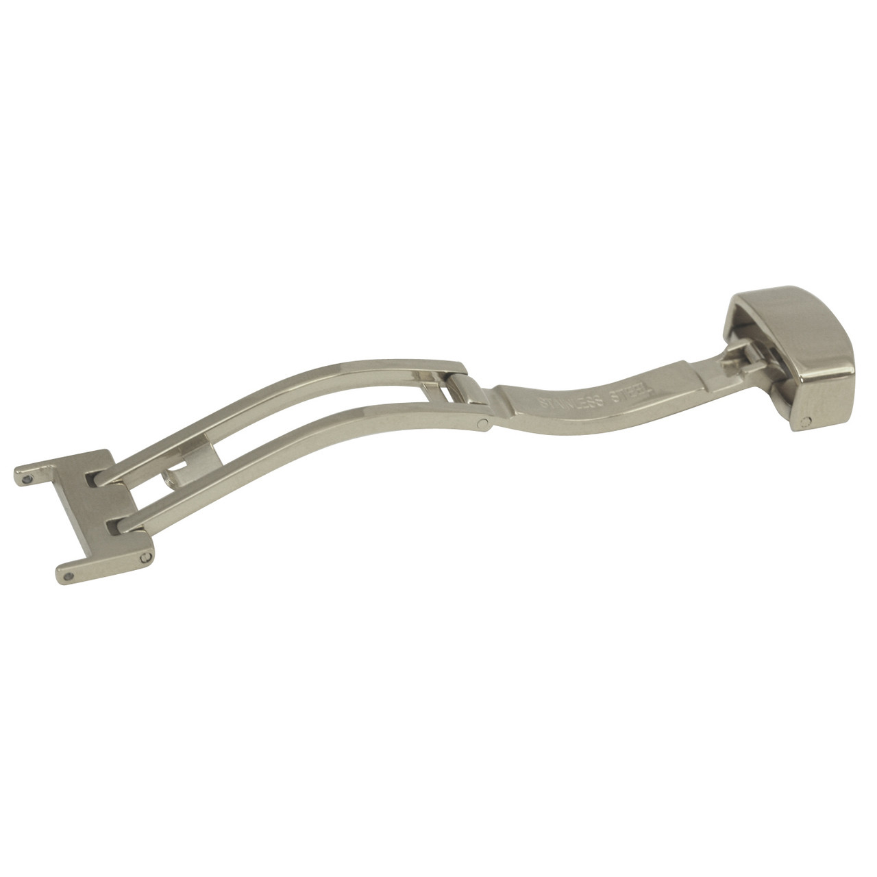 Stainless Steel Deployant Buckle with Push Buttons Watch Band Clasp