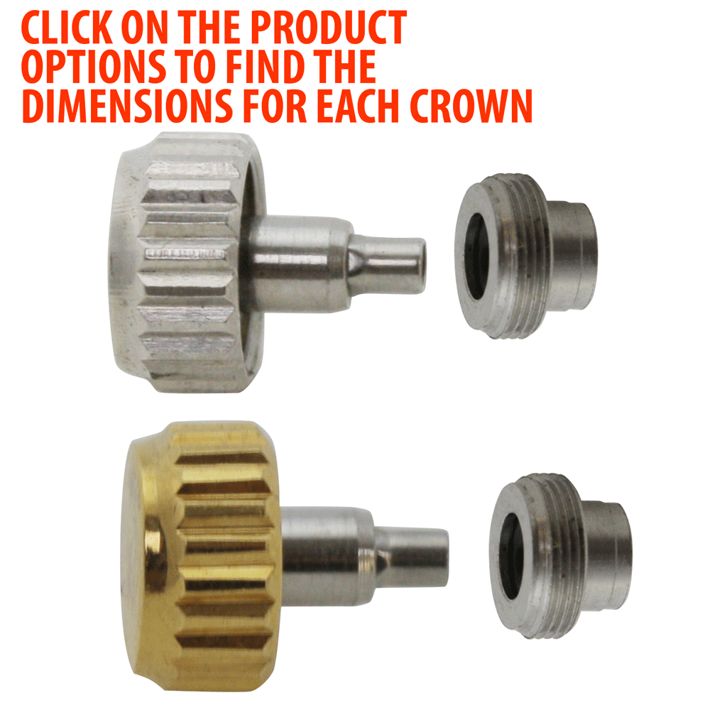 Watch Crowns | Watch Parts | Esslinger.com