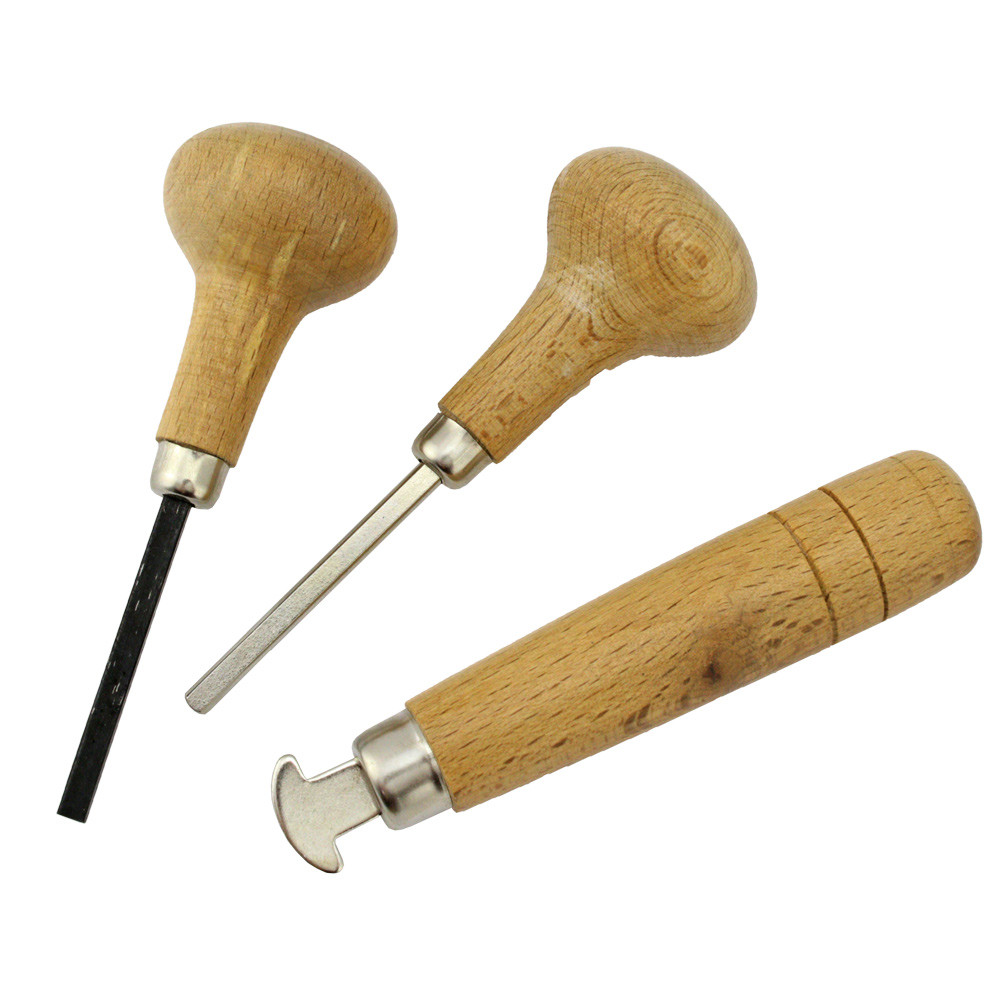 Wooden Jewelry Pusher 3 Piece Set