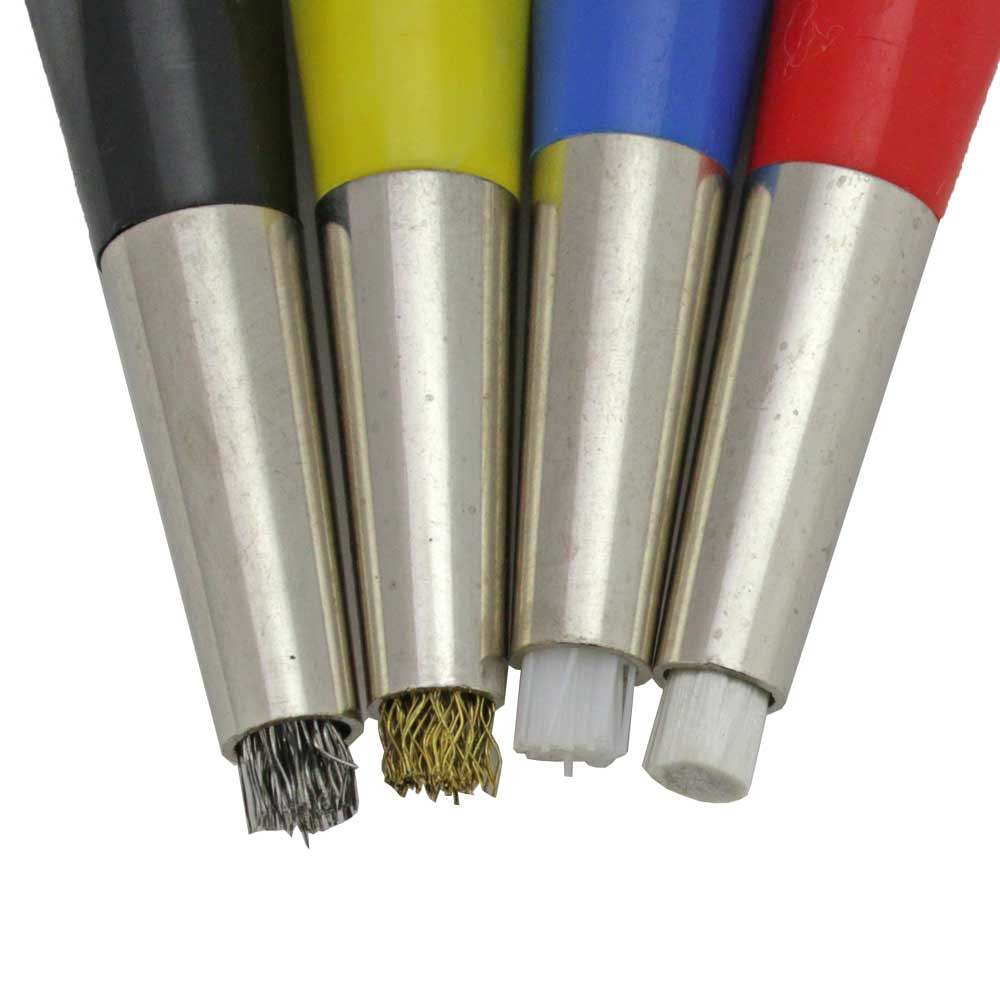 Metal Scratch Brush set of 4
