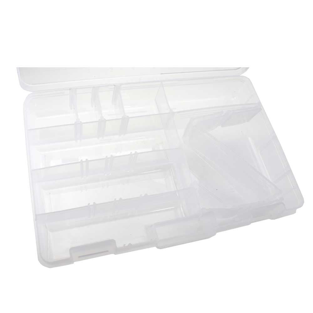 Clear Parts Keeper Box 18 Compartment Box