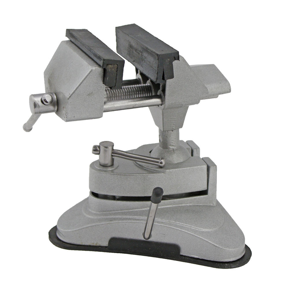 Table Top Three Inch Rotating Lockable Vacuum Vise Rubber Lined for ...