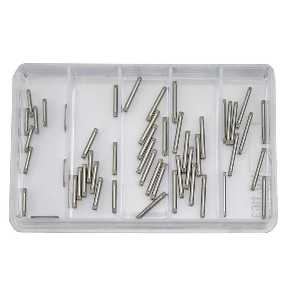 Stainless Steel Double Serrated Link Pins For Rolex Watch Bracelets