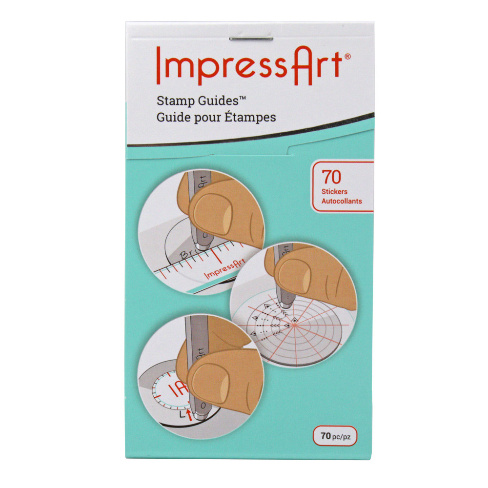 Impress Art Stamp Alignment Guides for Metal Stamping