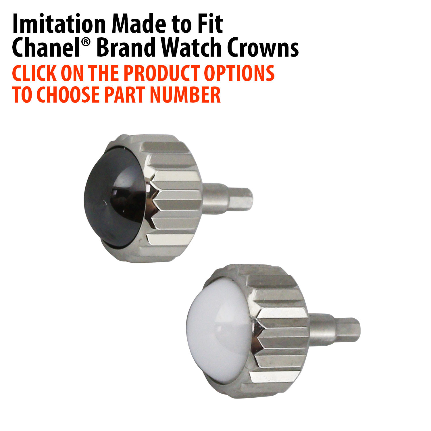 Imitation Made To Fit Generic Watch Crowns