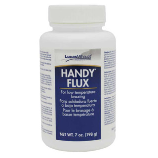 Handy Flux Paste, 7 oz. Jar with Brush