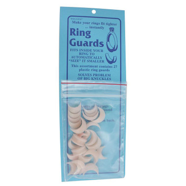Wes-Gem Plastic Ring Guards Assortment - 27pc