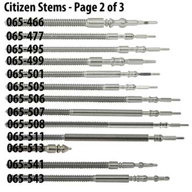 Citizen Genuine Replacement Watch Stems