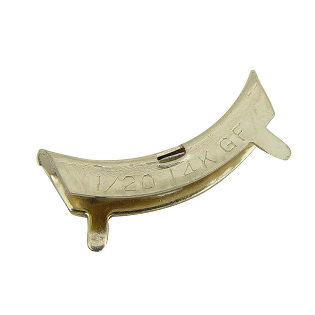 Yellow Gold Filled Spring type Ring Guard