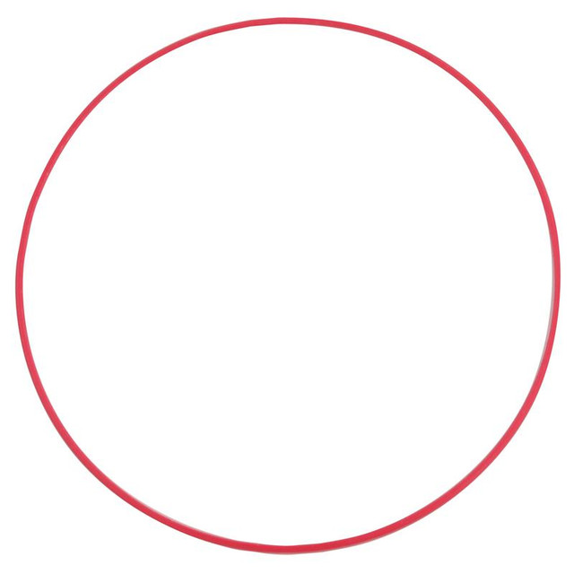 Swiss Made Red Plastic Watch Case Gasket For Extra Large Watch Cases