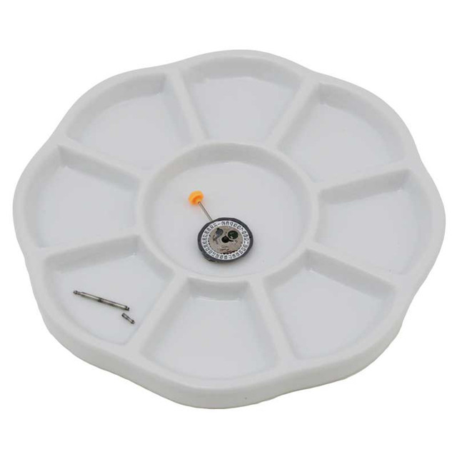 White Grooved Sorting Tray