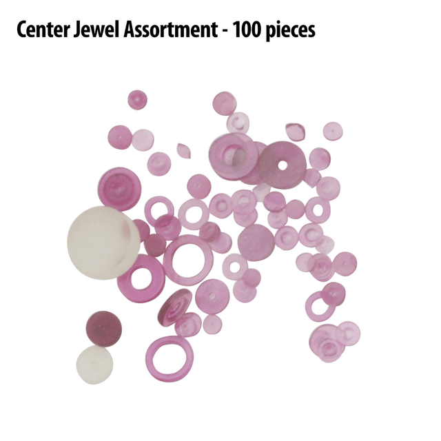 Center Jewel Assortment for Watches 100 PC