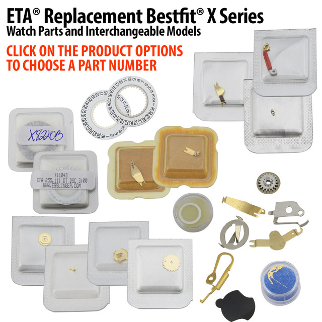 Watch Parts - Movement parts - Esslinger.com